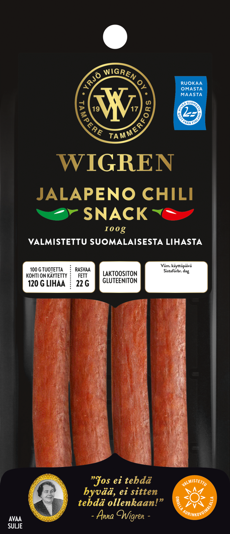 Jalapeno Chili Snack – Yrjo Wigren Oy